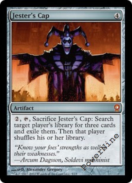 4 Precon Foil Jester's Cap from The Vault Relics Artifact Mythic MTG ...